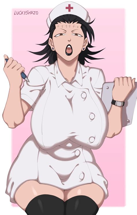 Rule 34 1girls Big Breasts Black Lipstick Genderswap Mtf Jujutsu Kaisen Kenjaku Large