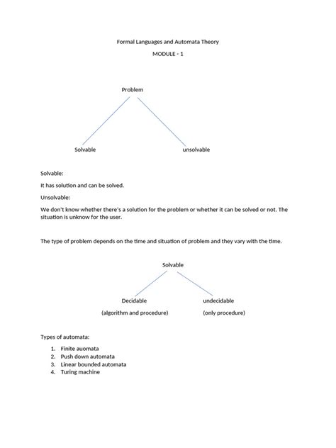 formal languages and automata theory pdf