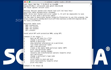 Gpt Fdisk Download Mac Softpedia