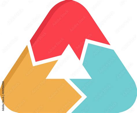 Loop Diagram Template Stock Illustration Adobe Stock