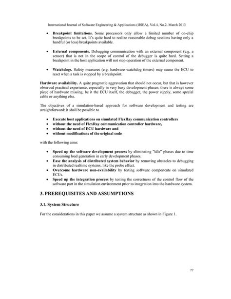 Simulation Based Application Software Development In Time Triggered