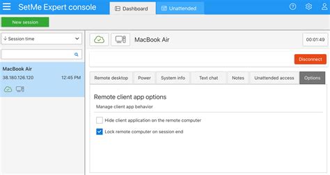 Lock Remote Computer On Session End