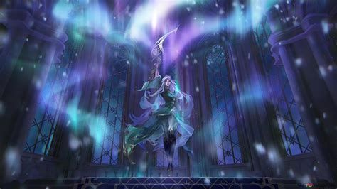 Winterblessed Diana League Of Legends Lol 4k Wallpaper Download