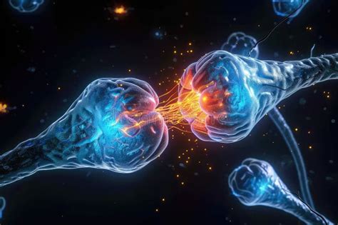 Synaptic Transmission Nerve Synapse Delving Into The Dynamic Process
