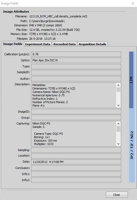 Nd2 File Cannot Be Read Appears Corrupt · Issue 3152 · Omebioformats