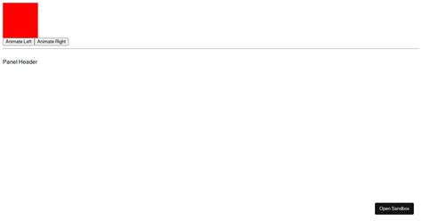 Dynamic Animations Codesandbox
