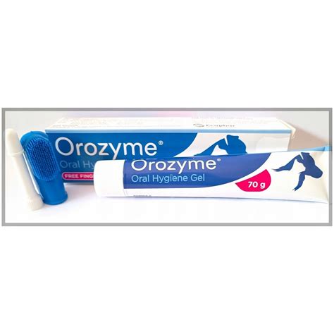 Orozyme żel 70 g. Tuba. Dla psa. Dla kota. Do Higieny Jamy Ustnej ...