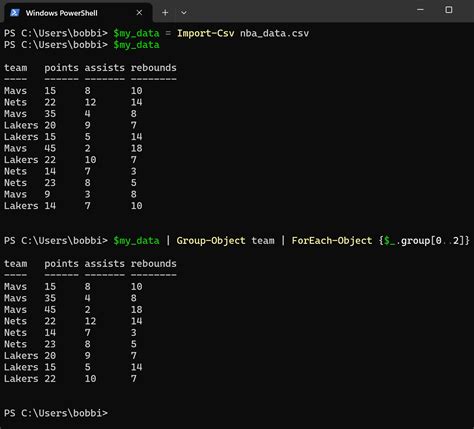 Powershell How To Select Top N Items From Each Group Collecting Wisdom