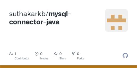 GitHub Suthakarkb Mysql Connector Java