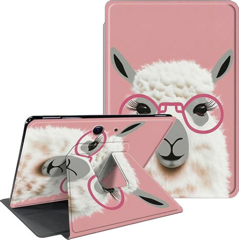 Cgfghhuy For Microsoft Surface Go 3 Case Surface Go 2 Case 360 Degree Rotating Stand