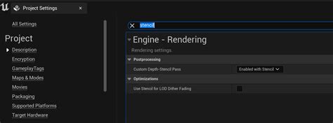 在ue中使用stencil功能 ue4 stencil csdn博客