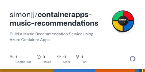 GitHub - simonjj/containerapps-music-recommendations: Build a Music ...