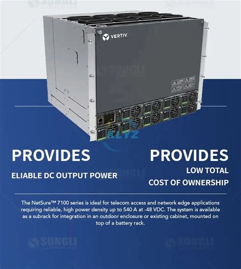 Netsure 731 A91 S2 Vertiv Dc Power System 450a Supply With R48 3000e3