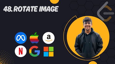 P36 48 Rotate Image Leetcode Top Interview 150 Matrix Easy
