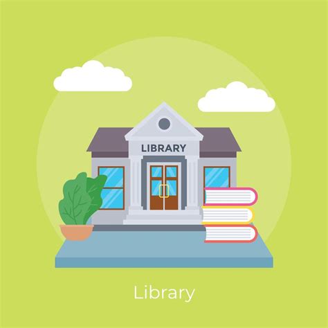 Trendy Library Concepts 14303954 Vector Art At Vecteezy