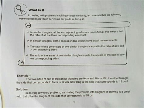 solved what is it in dealing with problems involving triangle