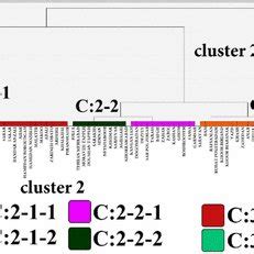 Dendrogram Of Clustering Selected Stations Based On TCI Scores