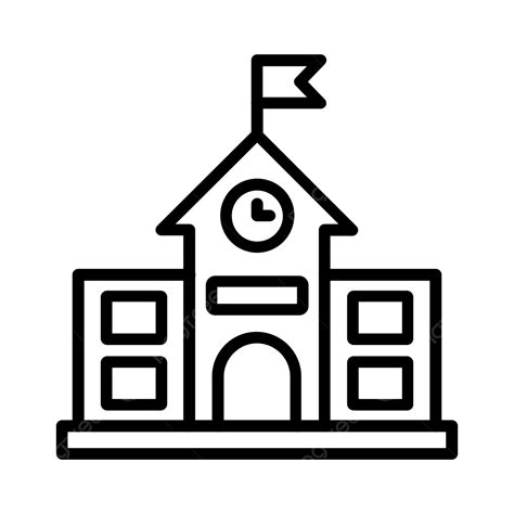 학교 라인 아이콘 벡터 게시 노트 종이 Png 일러스트 및 벡터 에 대한 무료 다운로드 Pngtree