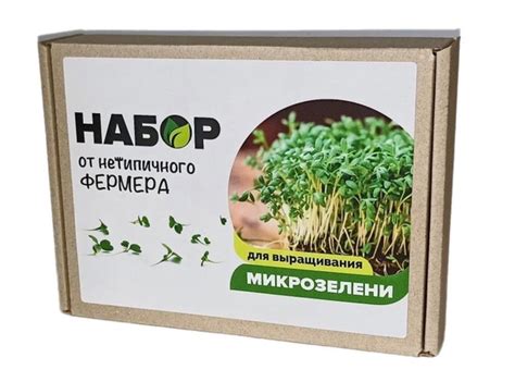 Нетипичный Фермер Дегустационный набор микрозелени от НФ - купить по ...