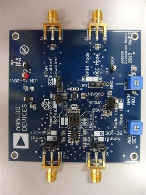 Ad8338 Evaluation Board Documentation Q A Amplifiers EngineerZone