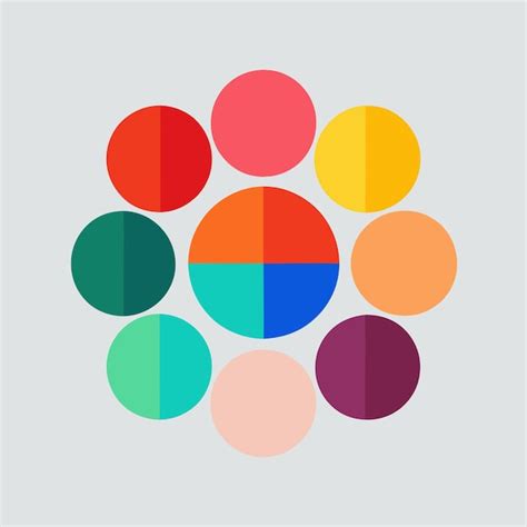 Complementary Color Platte Color Only Template Premium Ai Generated