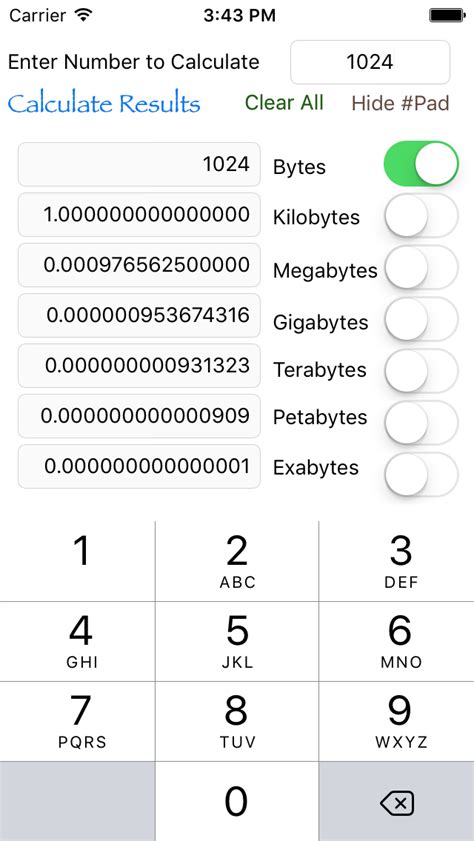 Scooter S Byte Calculator