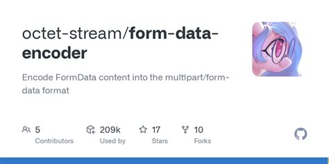 Github Octet Streamform Data Encoder Encode Formdata Content Into