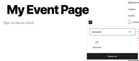 How To Add A Shortcode In Wordpress Knowledgebase