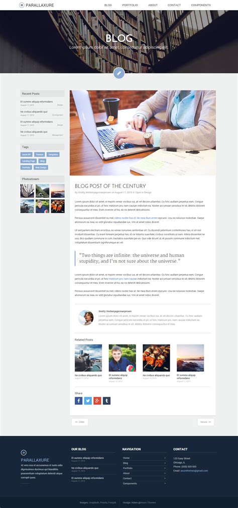 Parallaxure Axure Theme And Library On Behance