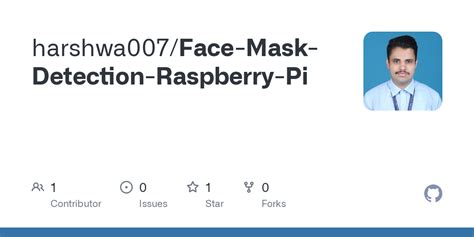 Github Harshwa007face Mask Detection Raspberry Pi