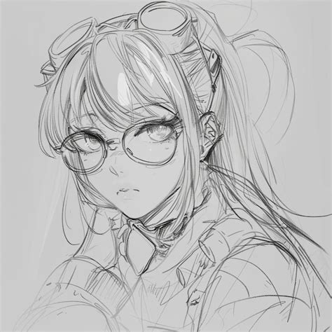 Anime Sketch Wallpaper Premium AI Generated Image