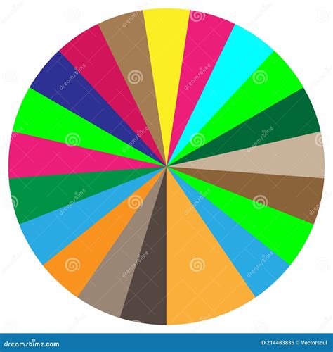 Segmented Circle Pie Graph Pie Chart Infographics Presentation Template Design Element From
