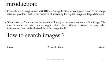 content based image retrieval ppt