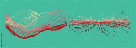 point explode array with dynamic emitted particles water splash