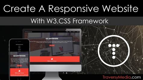 Create A Responsive Website With The W3 Css Framework Youtube