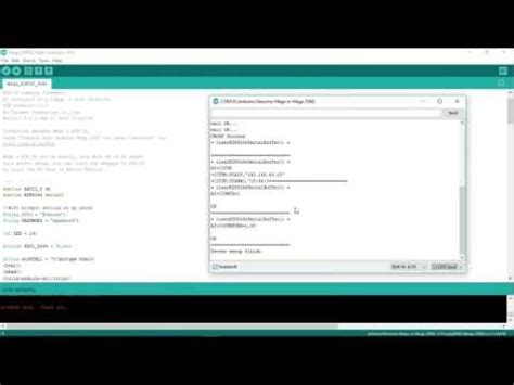 Arduino Er ESP 05 ESP8266 Arduino Mega Act As Simple Web Server