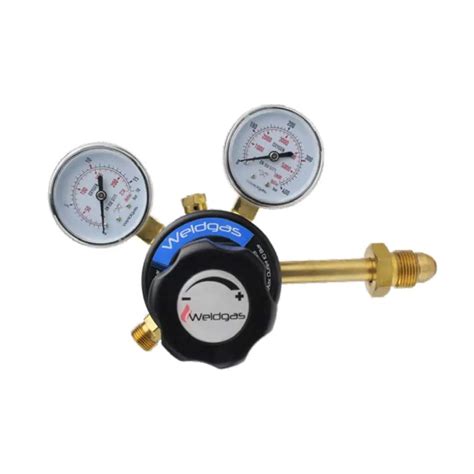 Weldgas Two Stage 2 Gauge Oxygen Regulator Side Entry Jws Welding