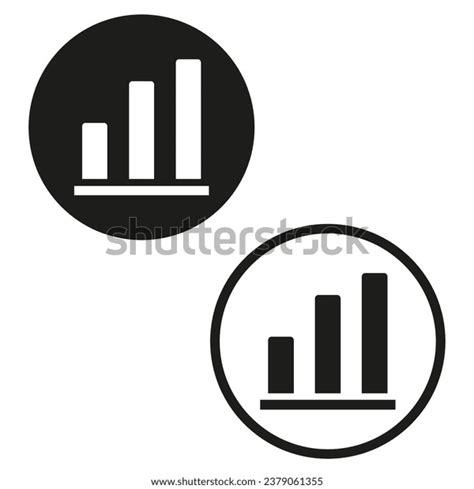 Graph Icon Increase Icon Chart Icon Stock Vector Royalty Free