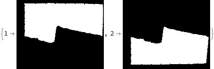 Image Processing Extracting Data From Analog Screen Photograph Mathematica Stack Exchange