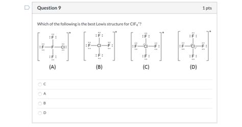 question 7 1 pts how many equivalent resonance structures can be drawn
