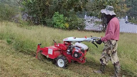 푸른들 엄나무 농원 제초기 시동~여유있는모습이네요 전에는 어깨에 메고 해서 진도도 안나가고 너무 힘들어 했는데 2024년에는 잡초와의 전쟁이 좀 수월하려나~ Youtube