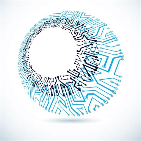 Premium Vector Vector Circuit Board Digital Technologies Abstraction