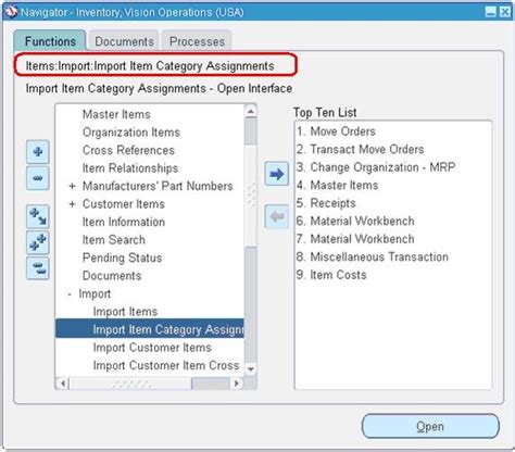 Item Category Assignment Open Interface In R12 ~ Oracle Apps Knowledge
