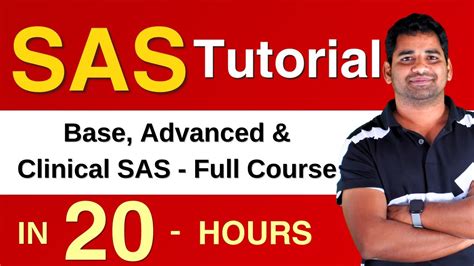 Complete Sas Tutorial And Certification Course Sas Base Advanced