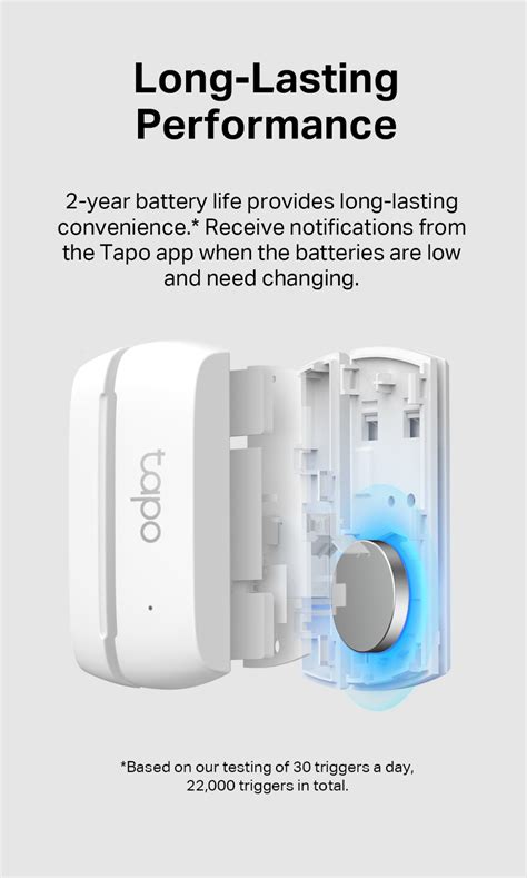 Tp Link Tapo T110 Smart Contact Sensor For Window Door Drawer And More Tapo Hub Required [ai