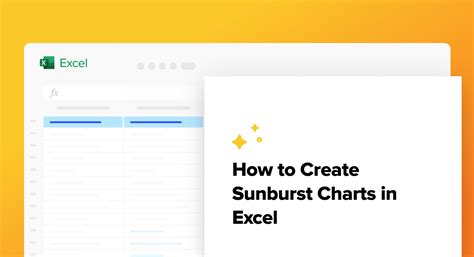 How To Create A Sunburst Chart In Excel Step By Step Tutorial 2025