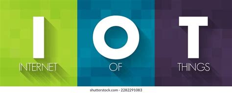Iot Internet Things Physical Objects That Stock Vector Royalty Free