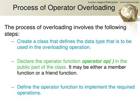 Ppt Operator Overloading And Type Conversions Powerpoint Presentation Id726095