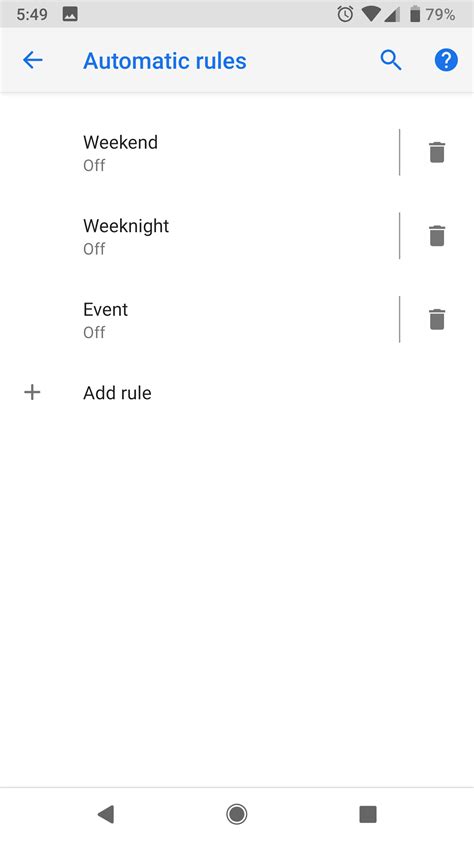 Android P Feature Spotlight Do Not Disturb Settings Have Been Simplified Down To A Single Mode