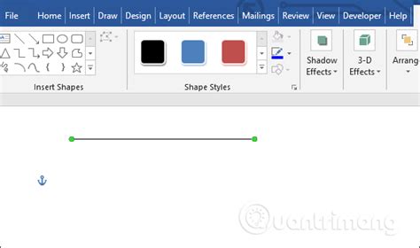 Instructions For Drawing Straight Lines In Word